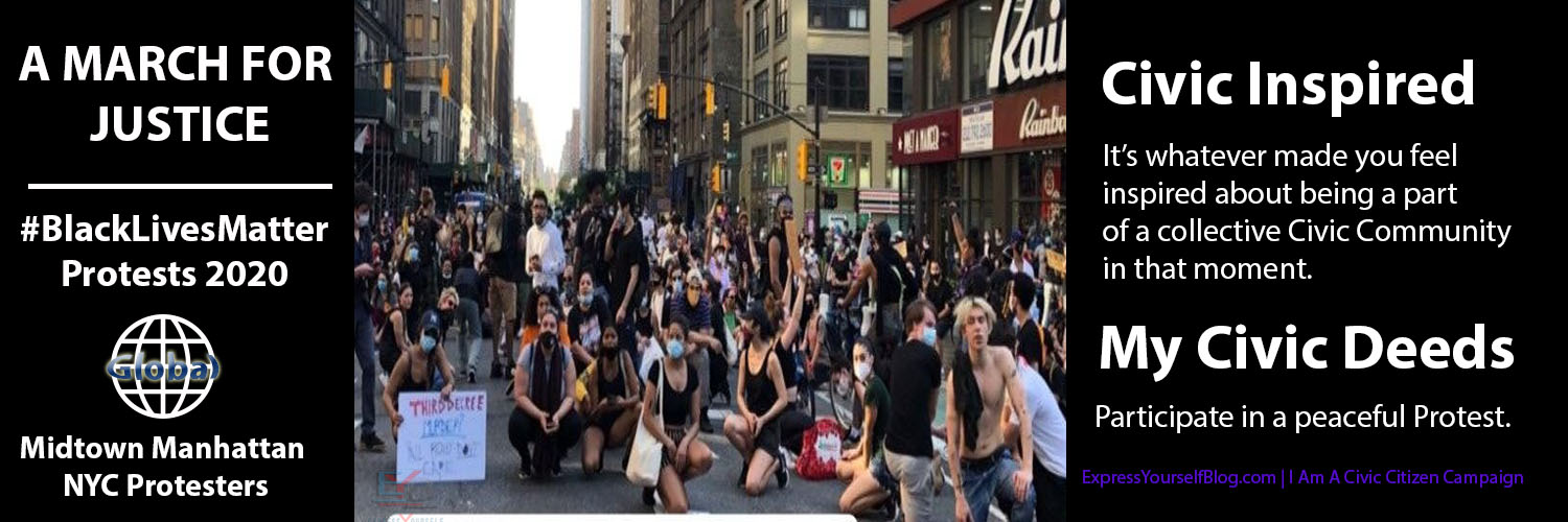 Black Lives Matter Protests 2020 | NYC Protesters Kneel In Solidarity ...
